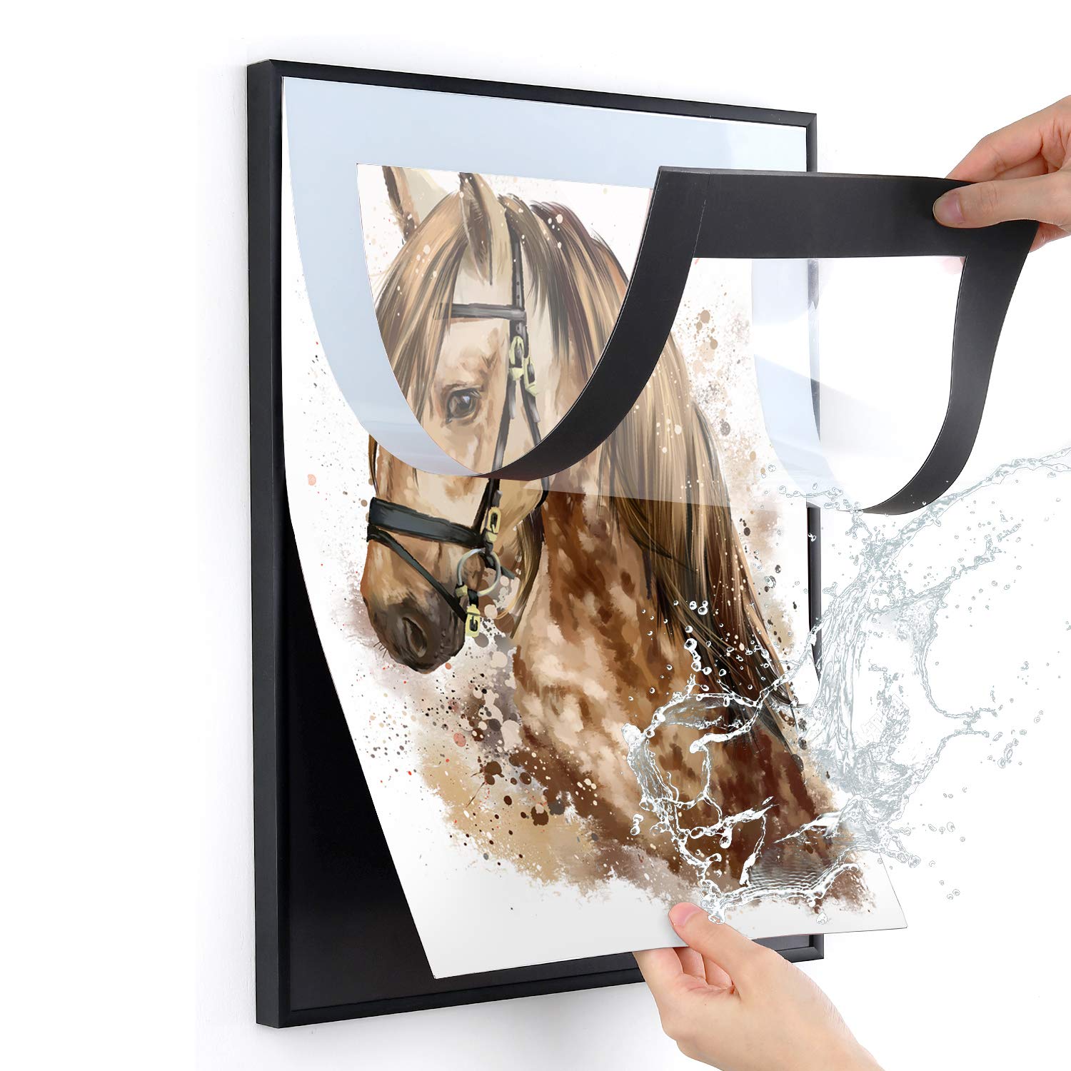 Weatherproof Picture Frames Waterproof Building Materials Plastic Wood