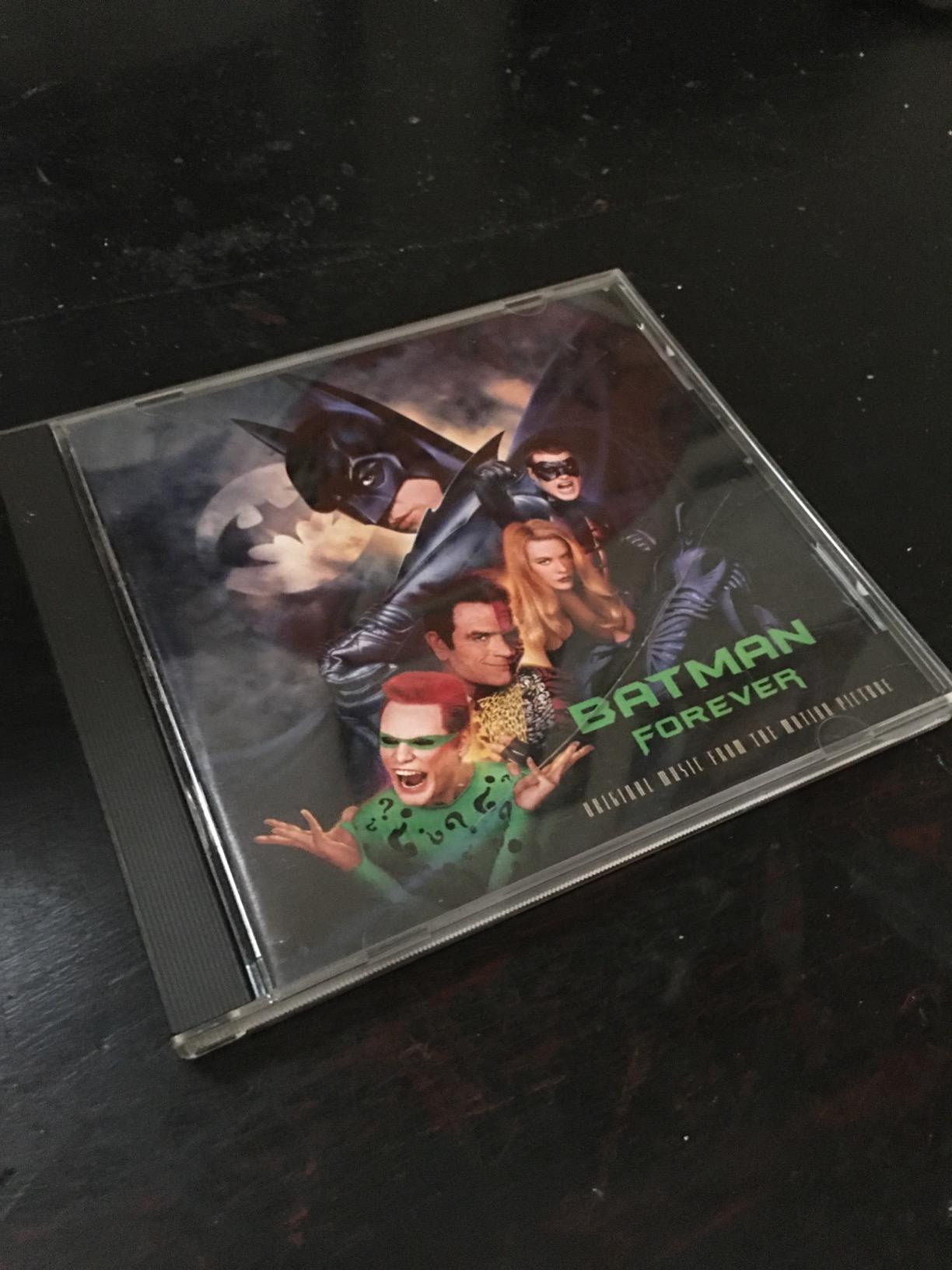 Batman Forever Soundtrack - Batman Forever - Music From The Motion ...