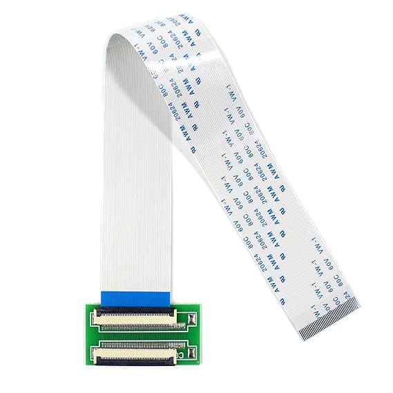 VSDISPLAY 40Pin to 40Pin ZIF 0.5mm Connector Adapter with Extension ...