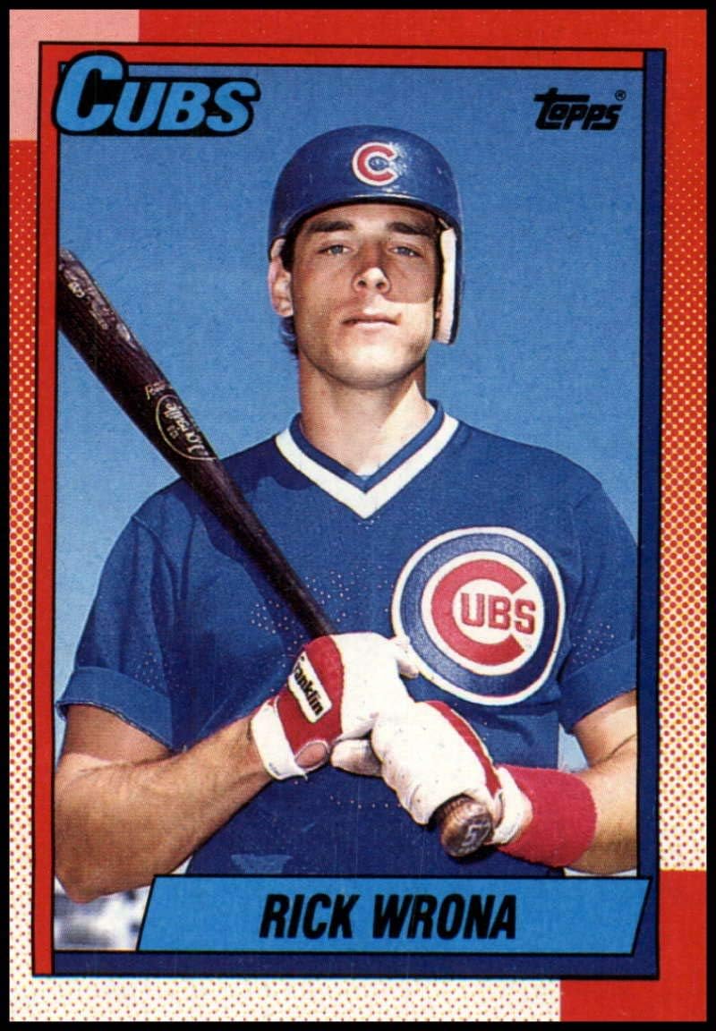 Amazon.com: Baseball MLB 1990 Topps #187 Rick Wrona Cubs : Collectibles ...