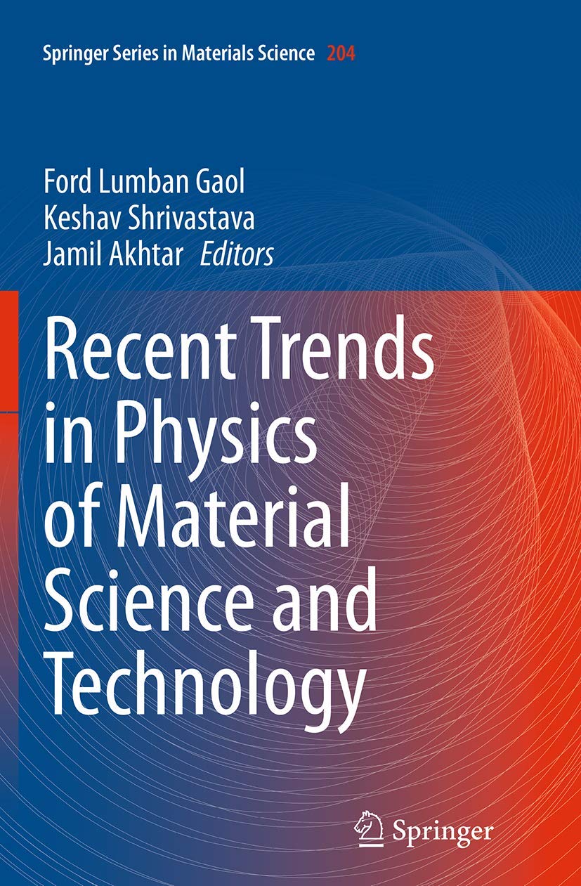 Amazon.com: Recent Trends in Physics of Material Science and Technology ...