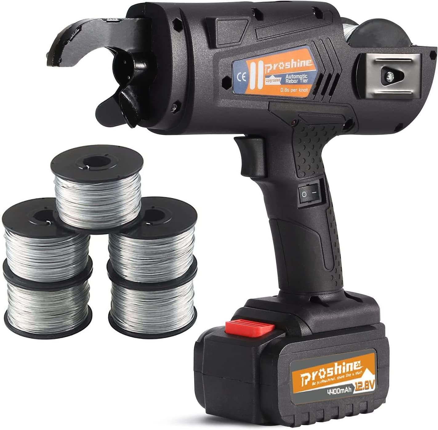 Amazon.com: Proshine Pistola de amarre de barras de refuerzo con ...