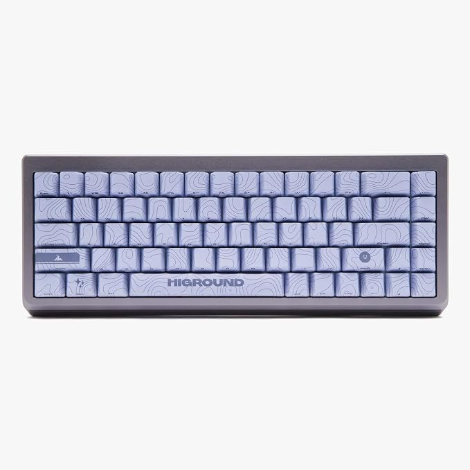 Amazon.com: Higround Summit 2.0 Slate 65% Mechanical USB Wired Gaming ...