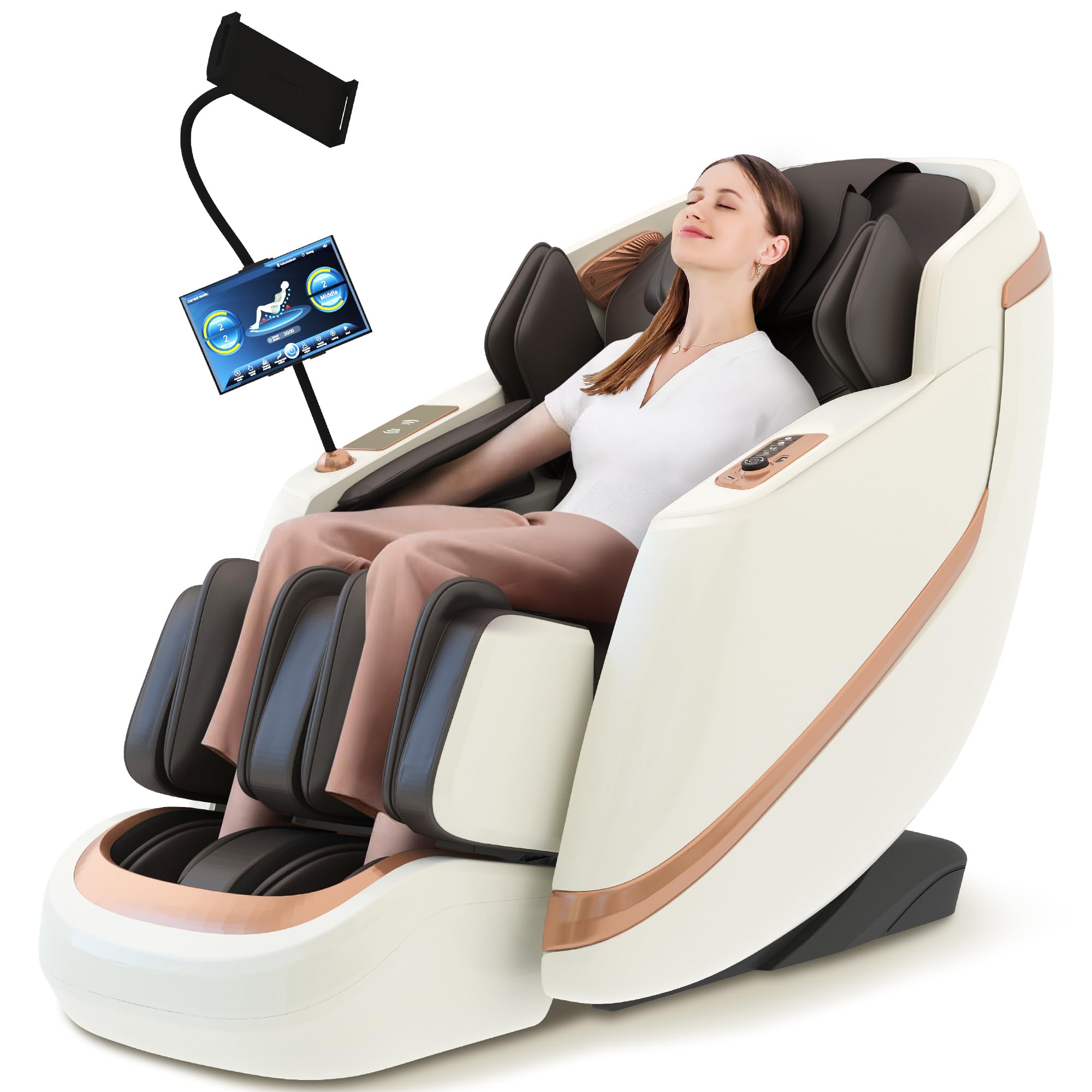 Amazon.com: LOUVIXA 4D Massage Chair Full Body, Zero Gravity Massage ...