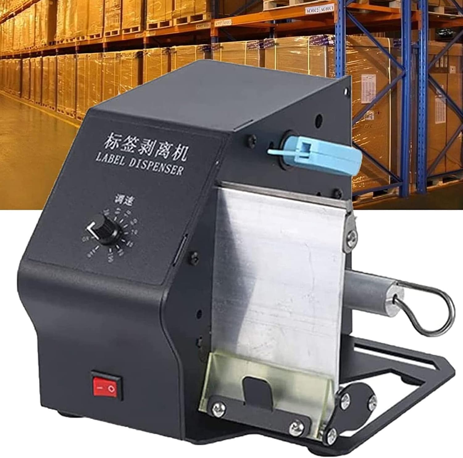 Automatic Sticker Peeler, Two-Way Automatic Sticker Rewind Puller Speed ...