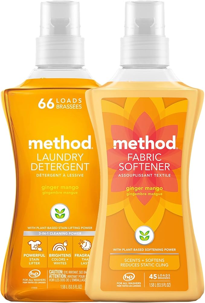 Amazon.com: Method Laundry Variety Pack Laundry Detergent, fabric ...