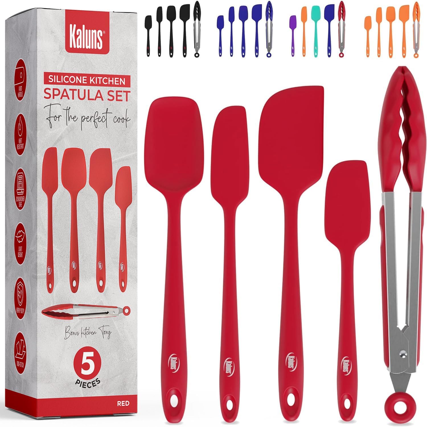 Amazon.com: The SILSILA 6-Piece Premium Silicone Spatula Set: Heat ...