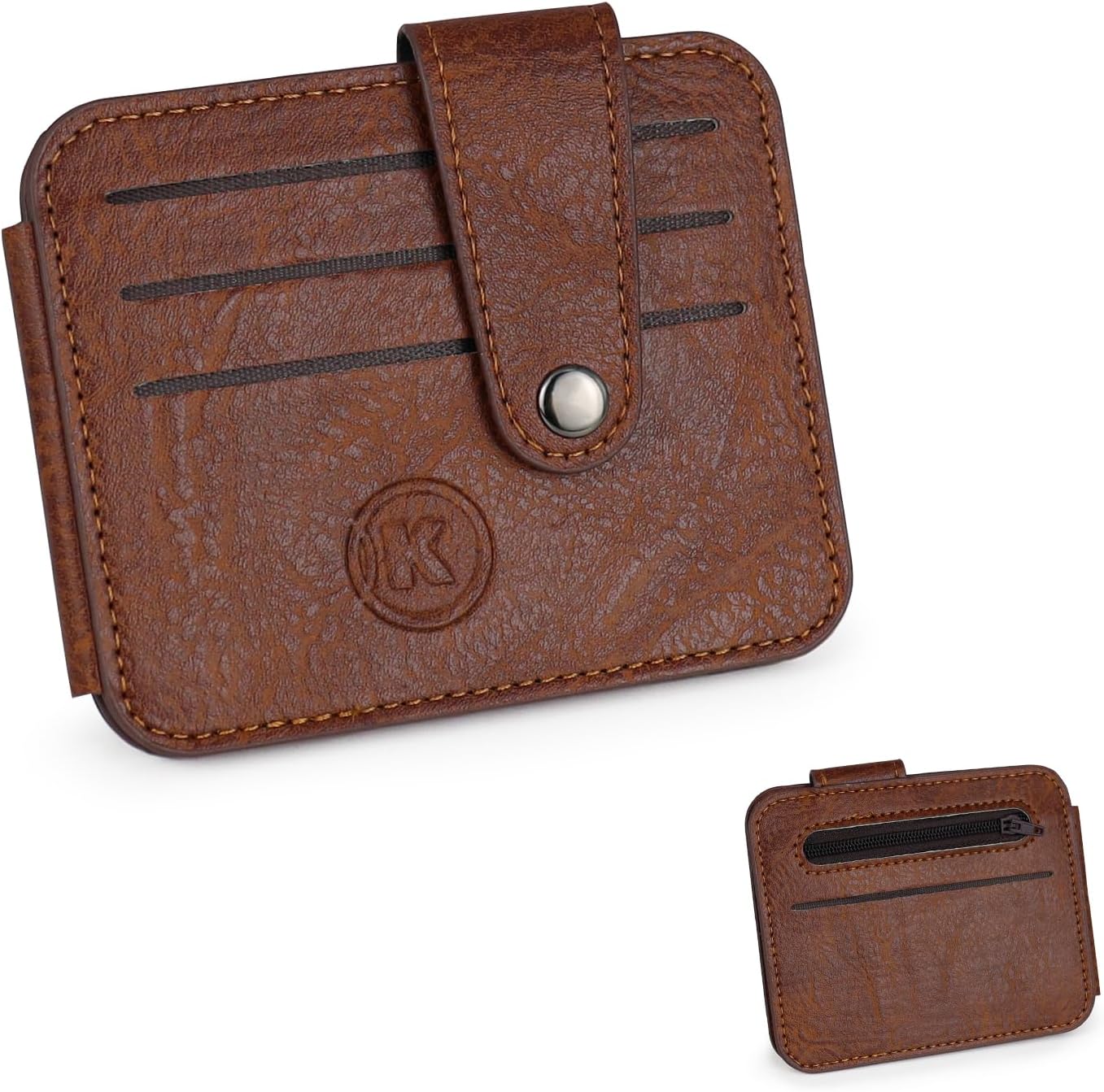 Amazon.com: MultiValue Silm Wallets, Mens Womens Portable Mini Credit ...