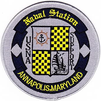 Amazon.com: Naval Station Annapolis Maryland Patch : Clothing, Shoes & Jewelry