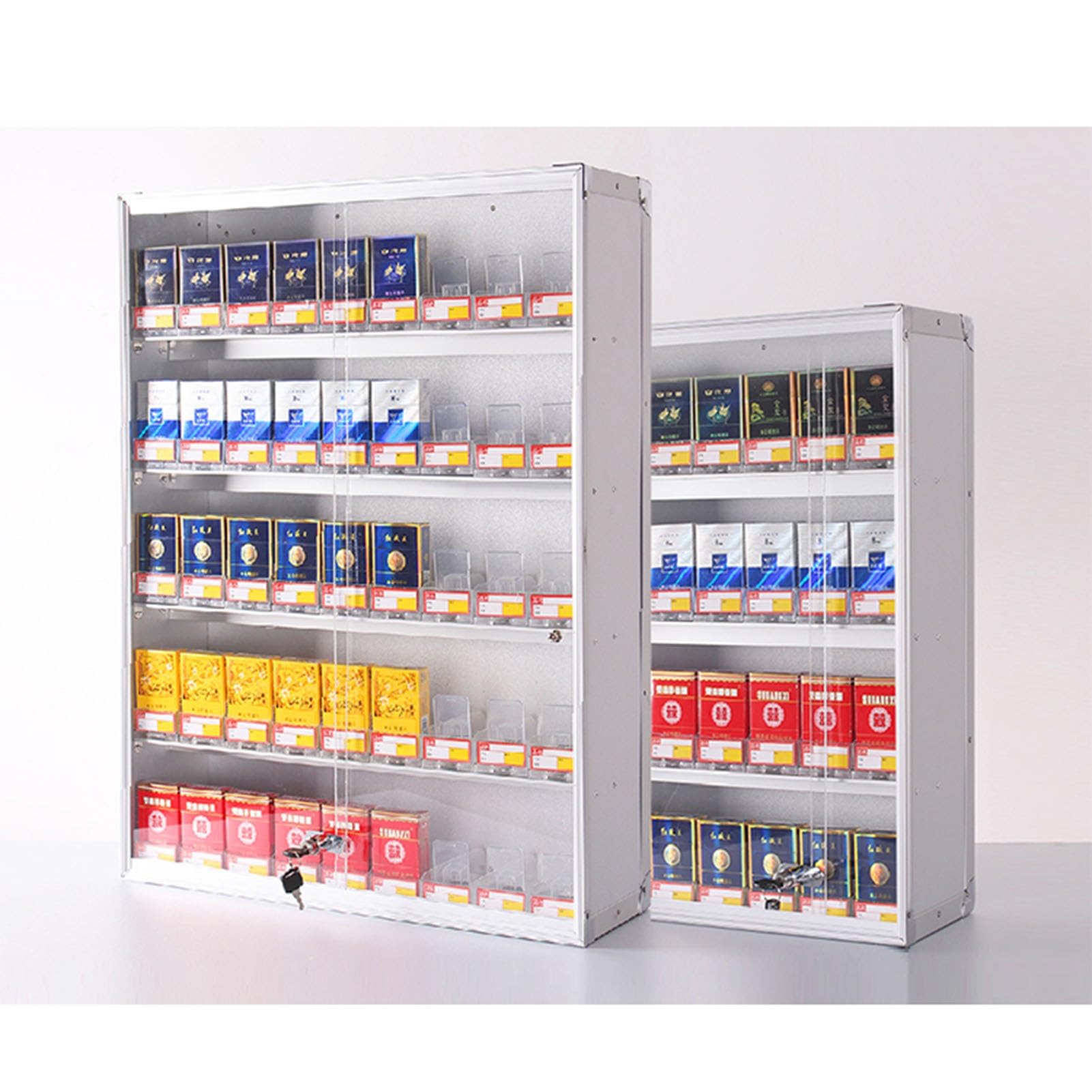 Amazon.com: Cigarette Showcase Display Rack with Lock| Store Display ...