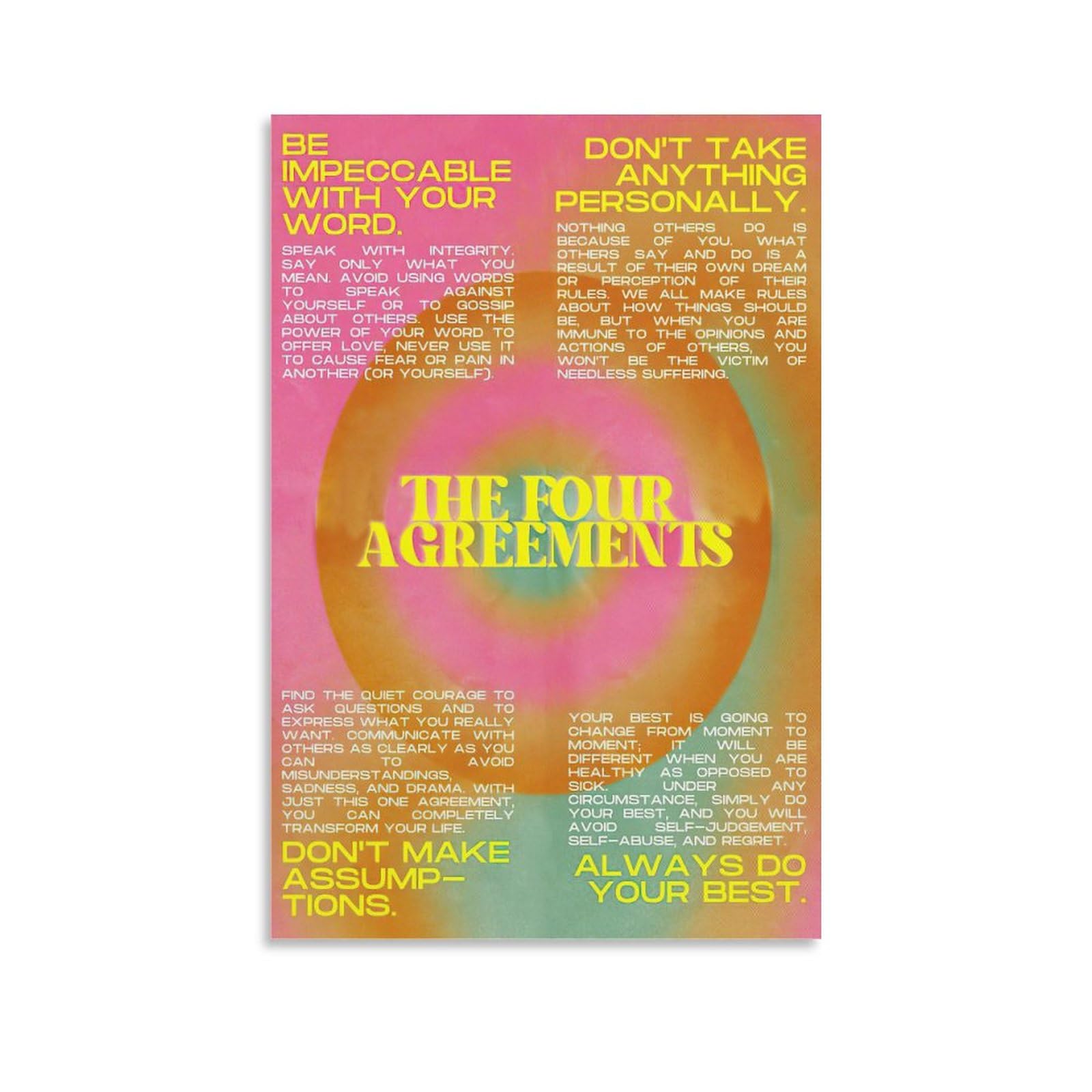 The Four Agreements Poster