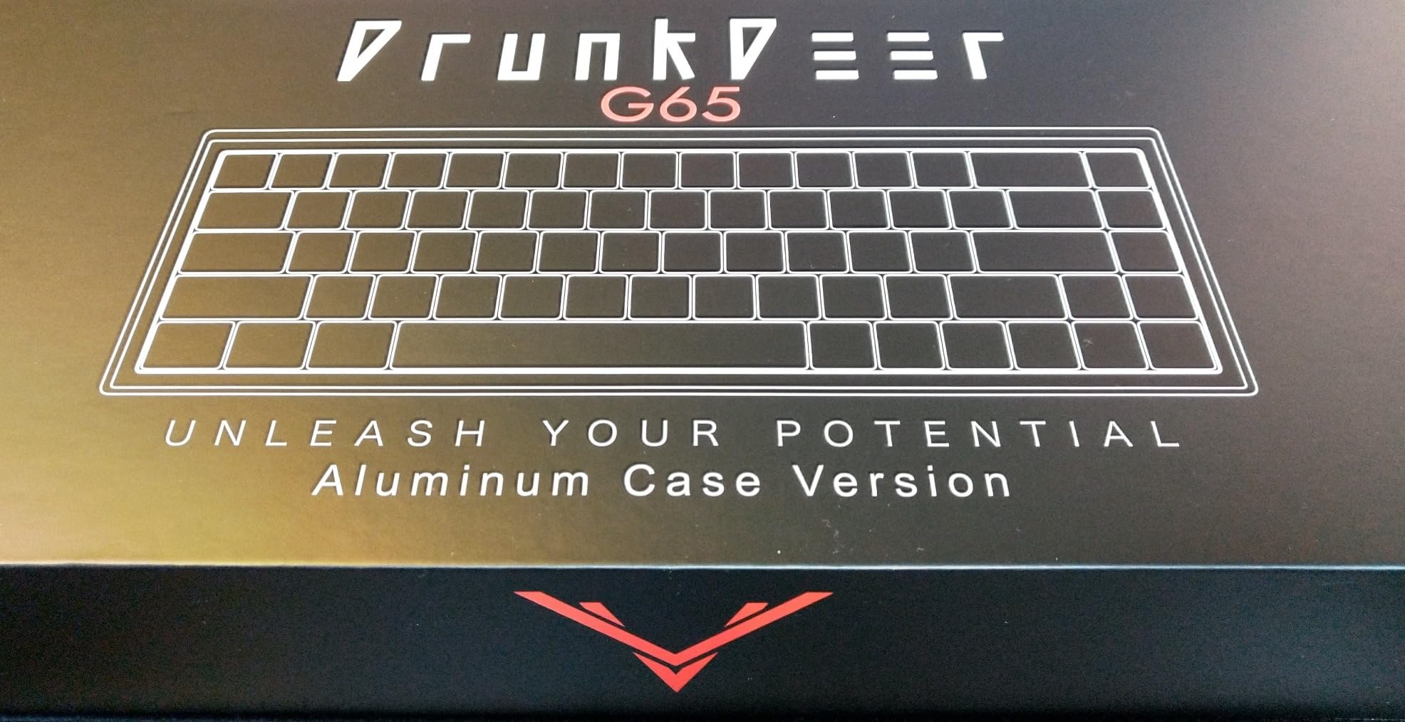 Amazon | DrunkDeer G65 アルミニウムCNCケース 65%ラピッドトリガー メカニカルゲーミングキーボード対応 シルバー ...