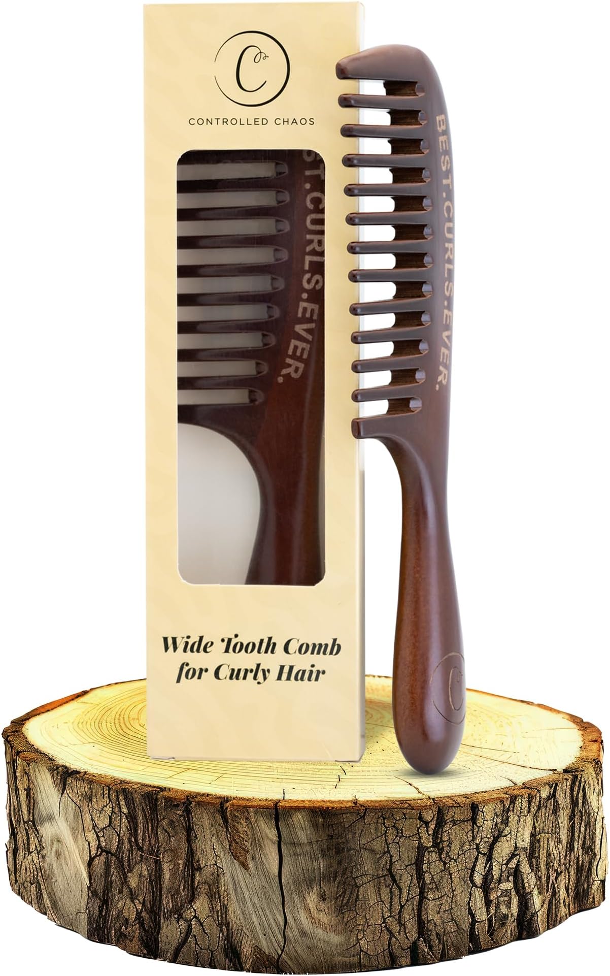 Amazon.com : KISMETICS Big Hair Tools Extra Large Wide Tooth Comb for ...