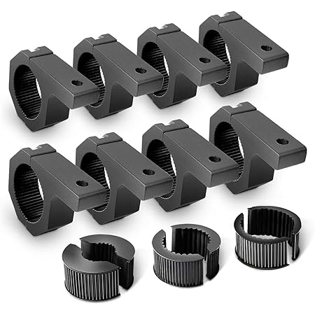 Amazon.com: Horizontal Bar Clamp Mounting Kit - 4WDKING 2PCS 0.75"/1"/1 ...