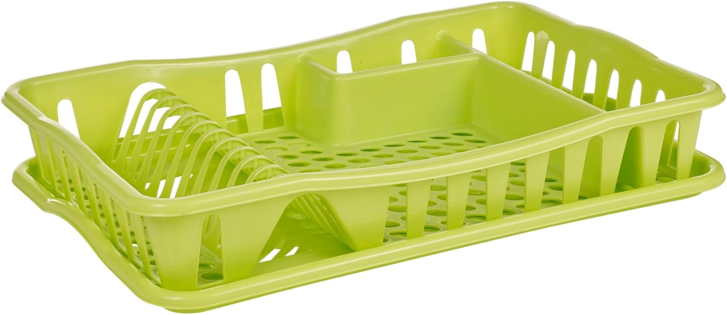 Amazon.com: EG Homewares Washing Up Dish Drainer Rack With Drip Tray ...