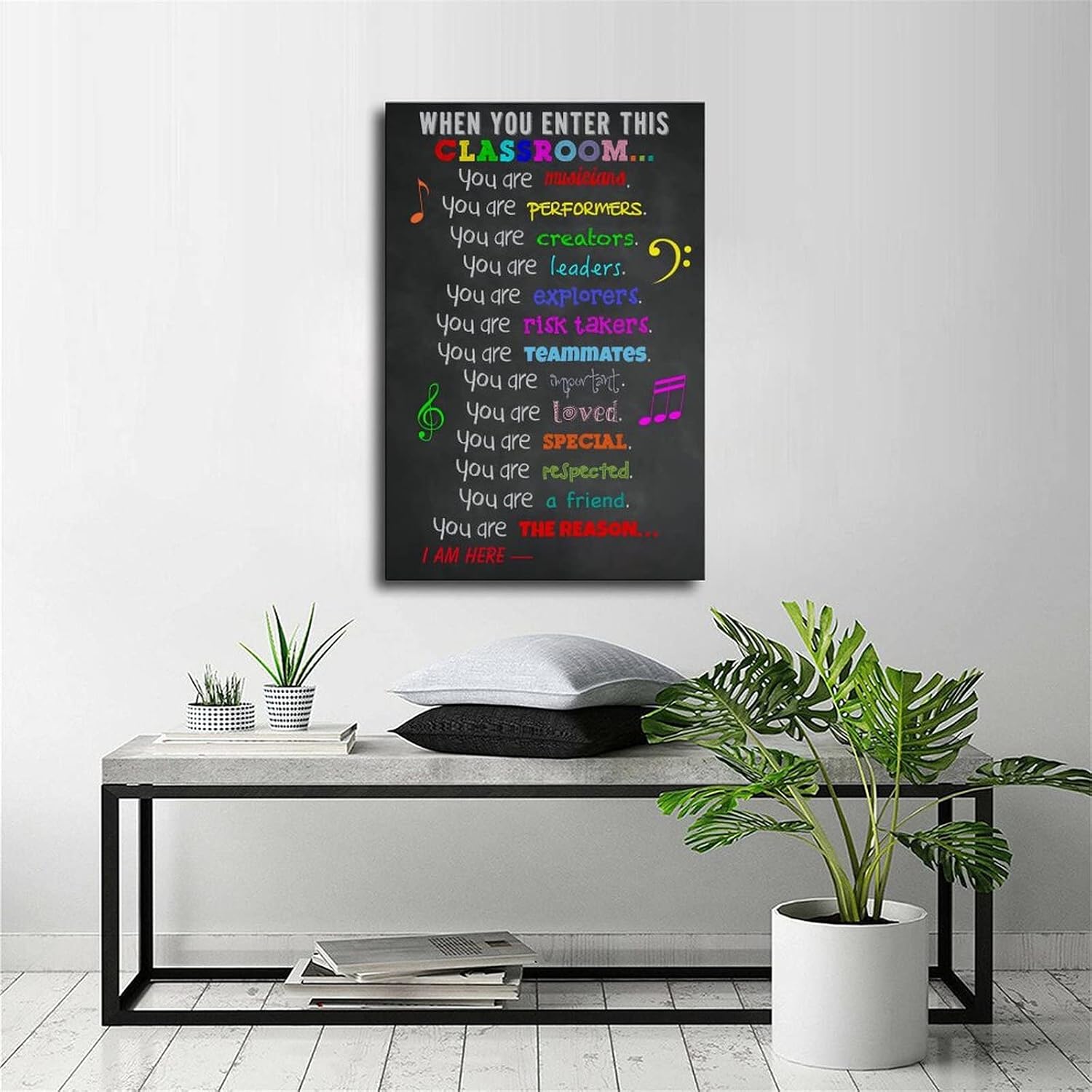 Buy ADY Music Teacher Classroom -When You Enter This Classroom Rules ...