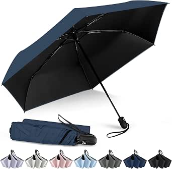 Amazon.com: ZOMAKE Travel Umbrella Windproof UV Protection, Mini ...