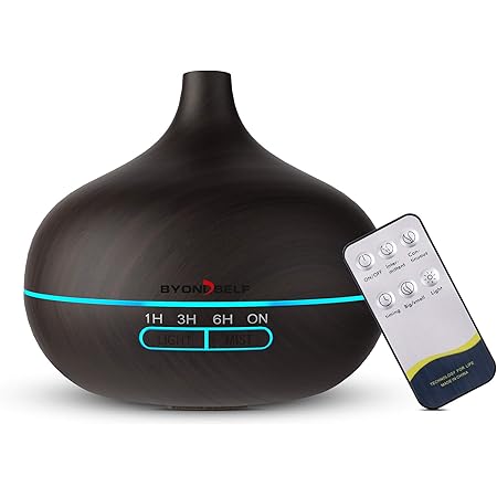 Diffuserlove Humidifier Essential Oil Diffuser 500ML Remote Control ...