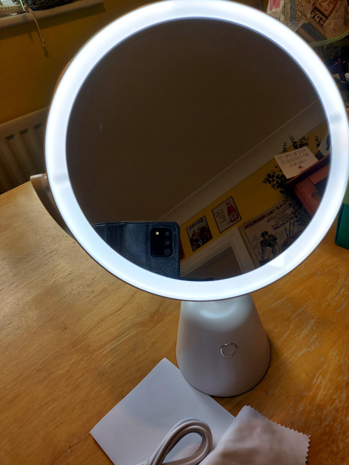 New 20X Magnifying Mirror with Light,8.5"Lighted Makeup Mirror with ...