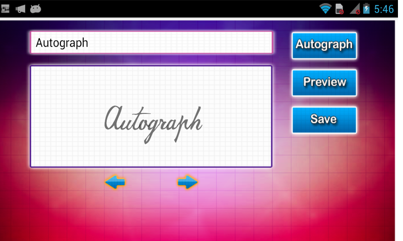 Signex Autograph Maker - App on Amazon Appstore