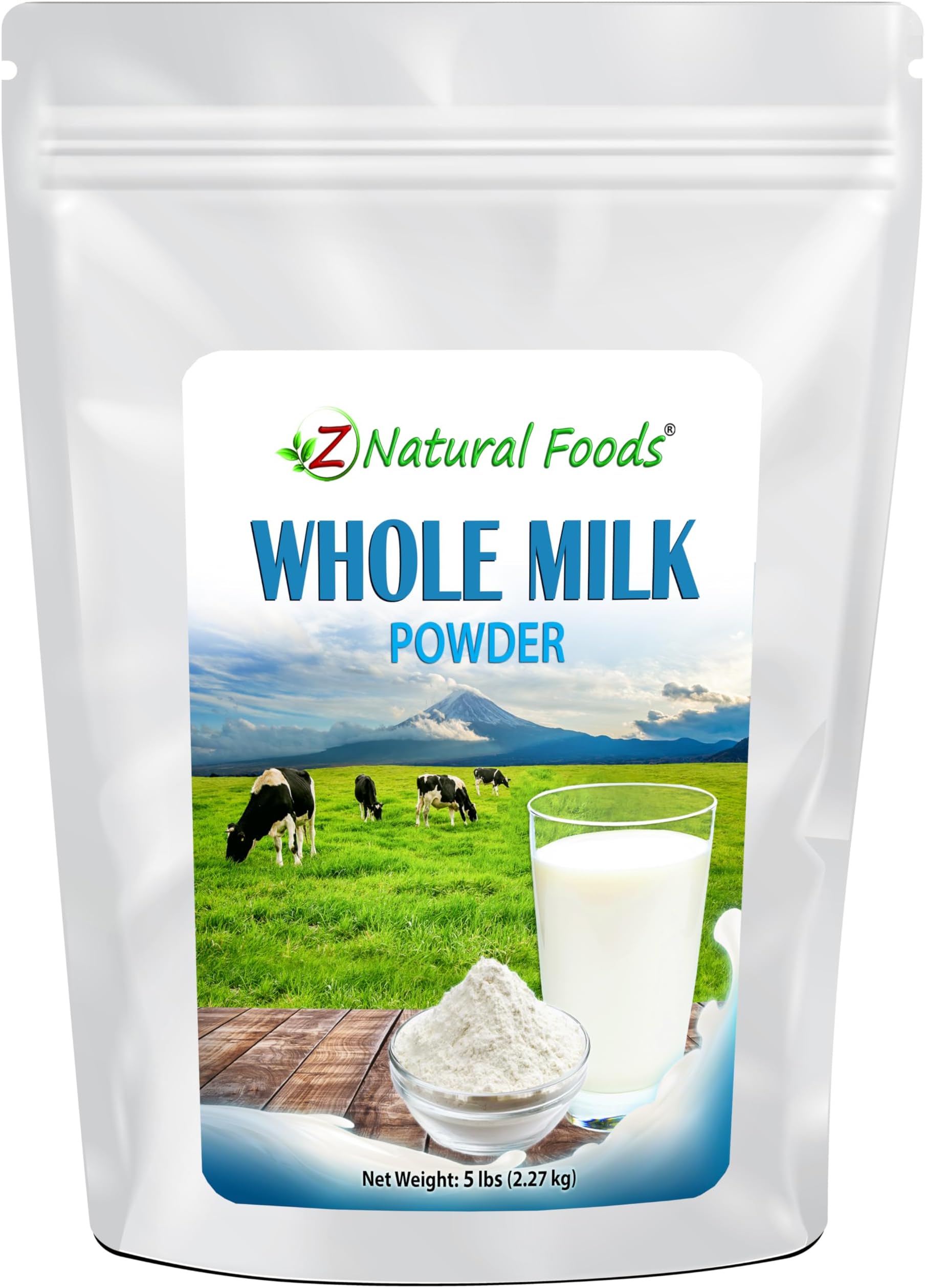 Amazon.com : Z Natural Foods Premium Whole Milk Powder - Powdered Milk ...