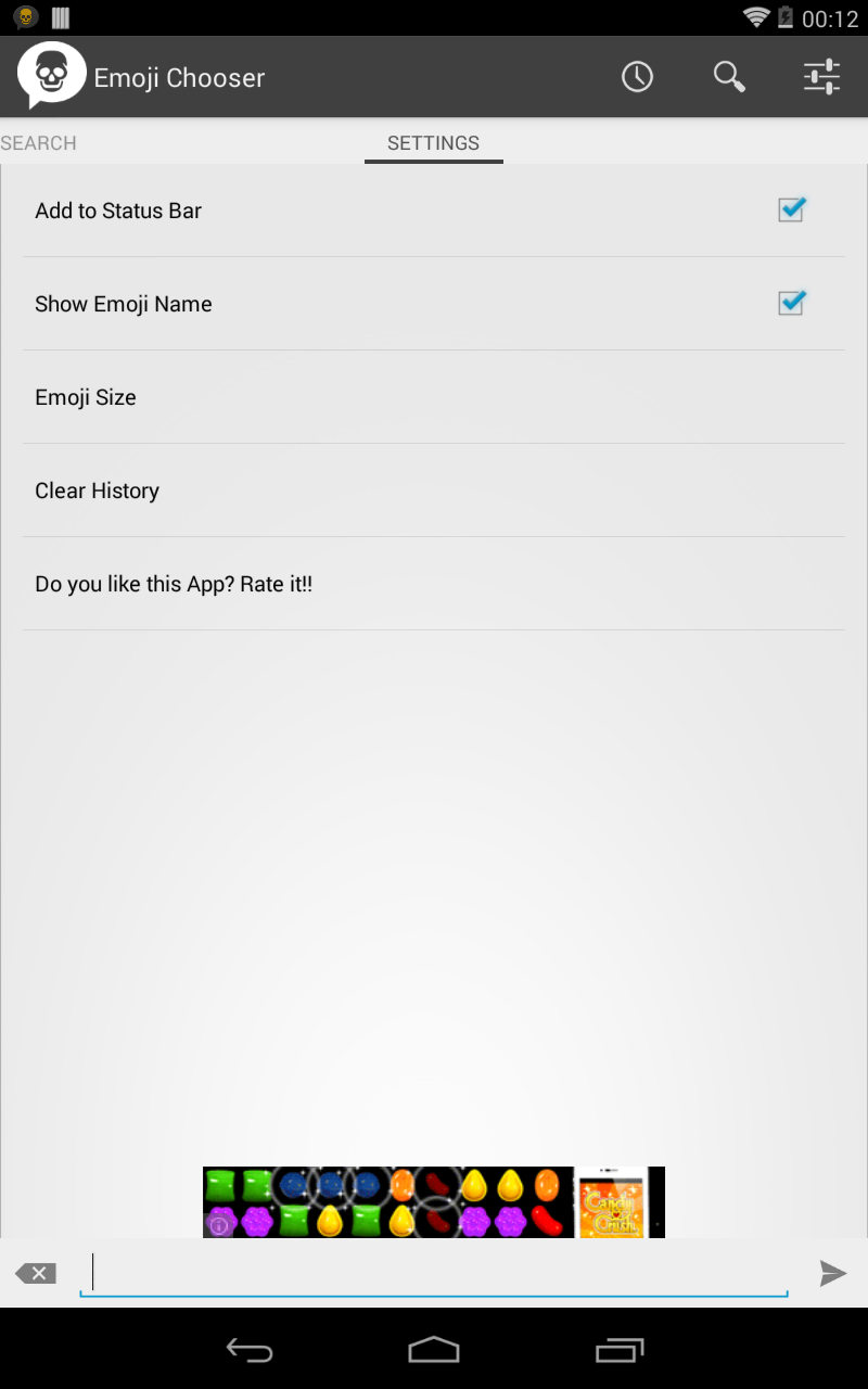 Unicode Emoji Chooser(Emoticon Input) - App on the Amazon Appstore