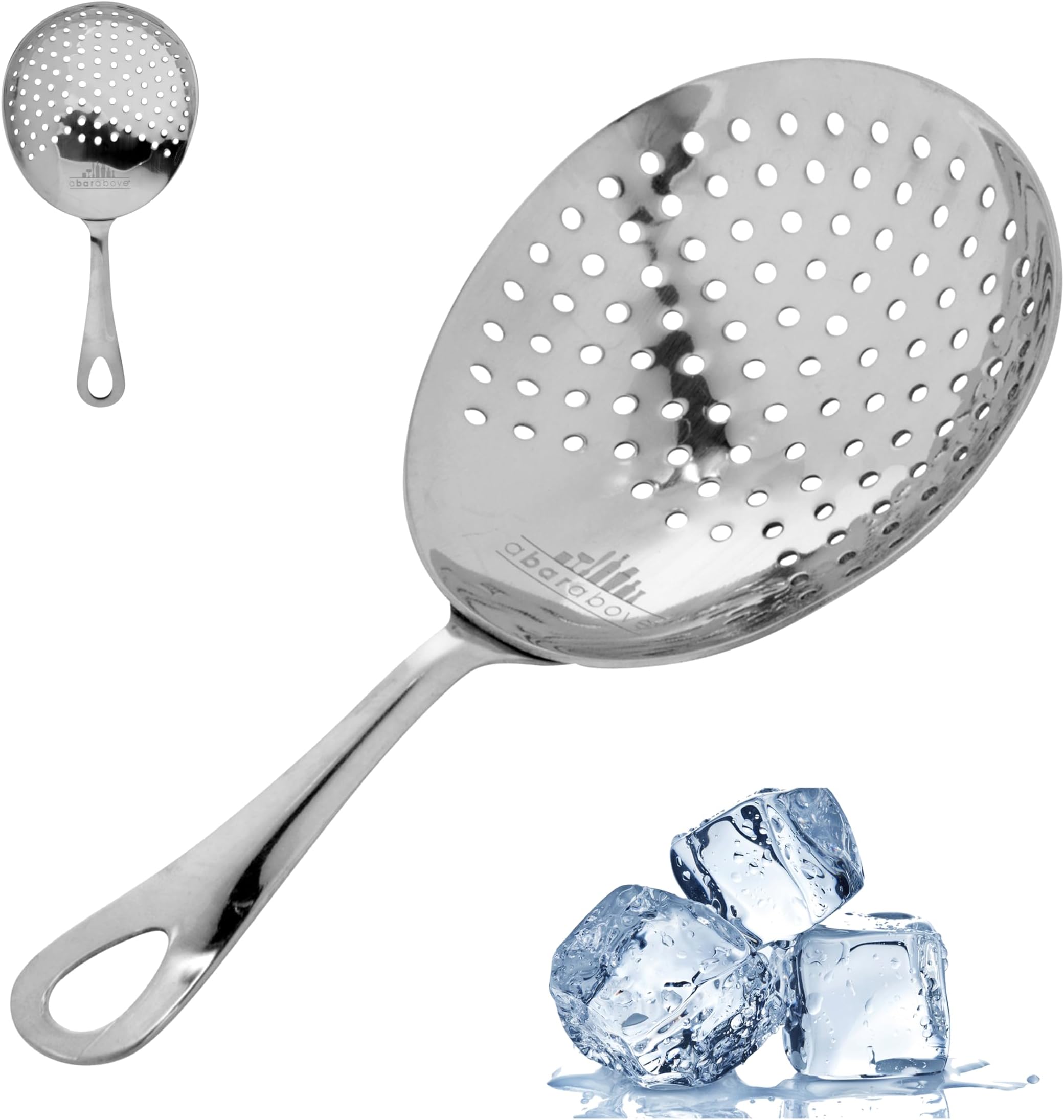 Amazon.com: 2 Pieces Julep Strainers Bar Strainer Cocktail Strainer ...
