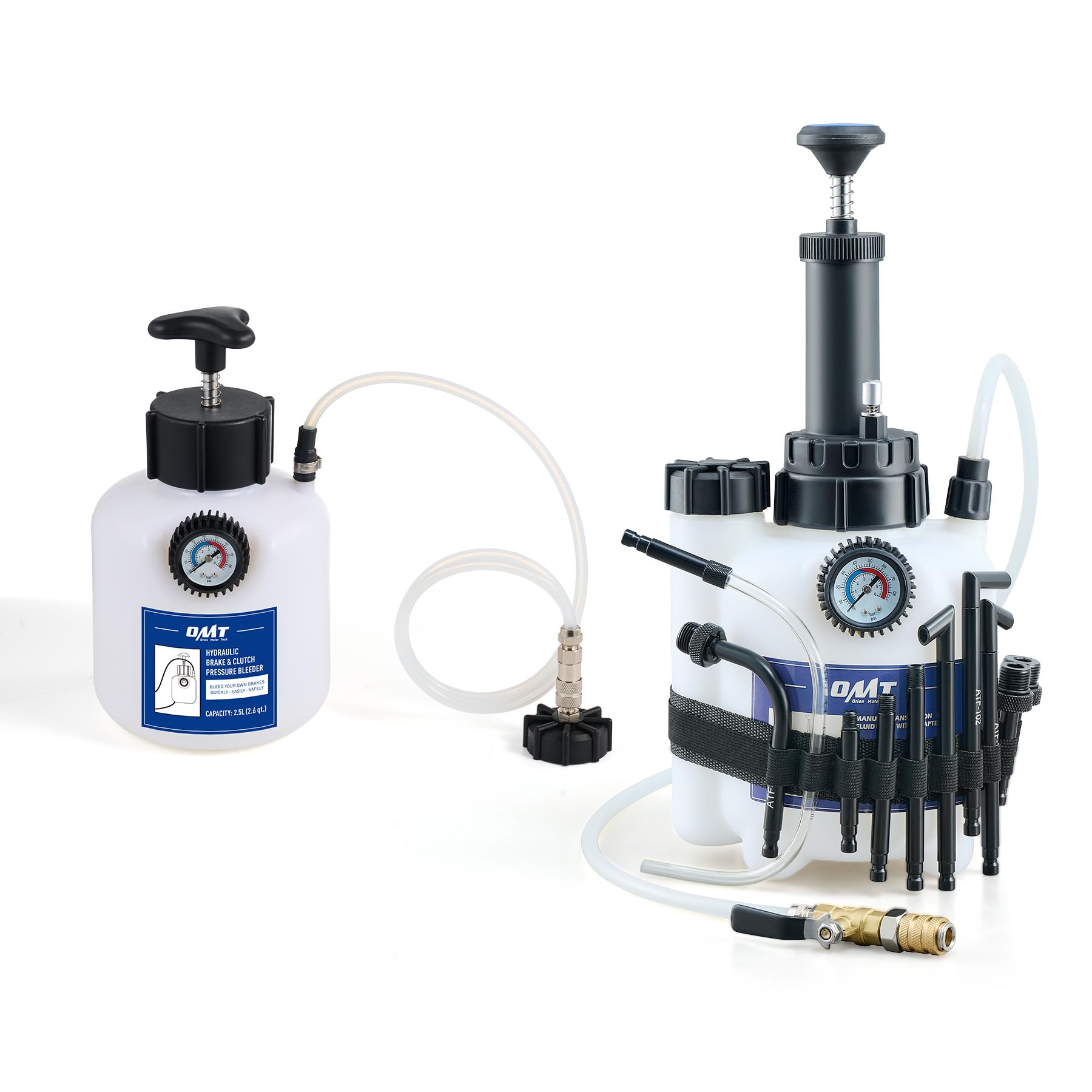 Amazon.com: Orion Motor Tech Brake Pressure Bleeder with 2.6qt Bottle ...