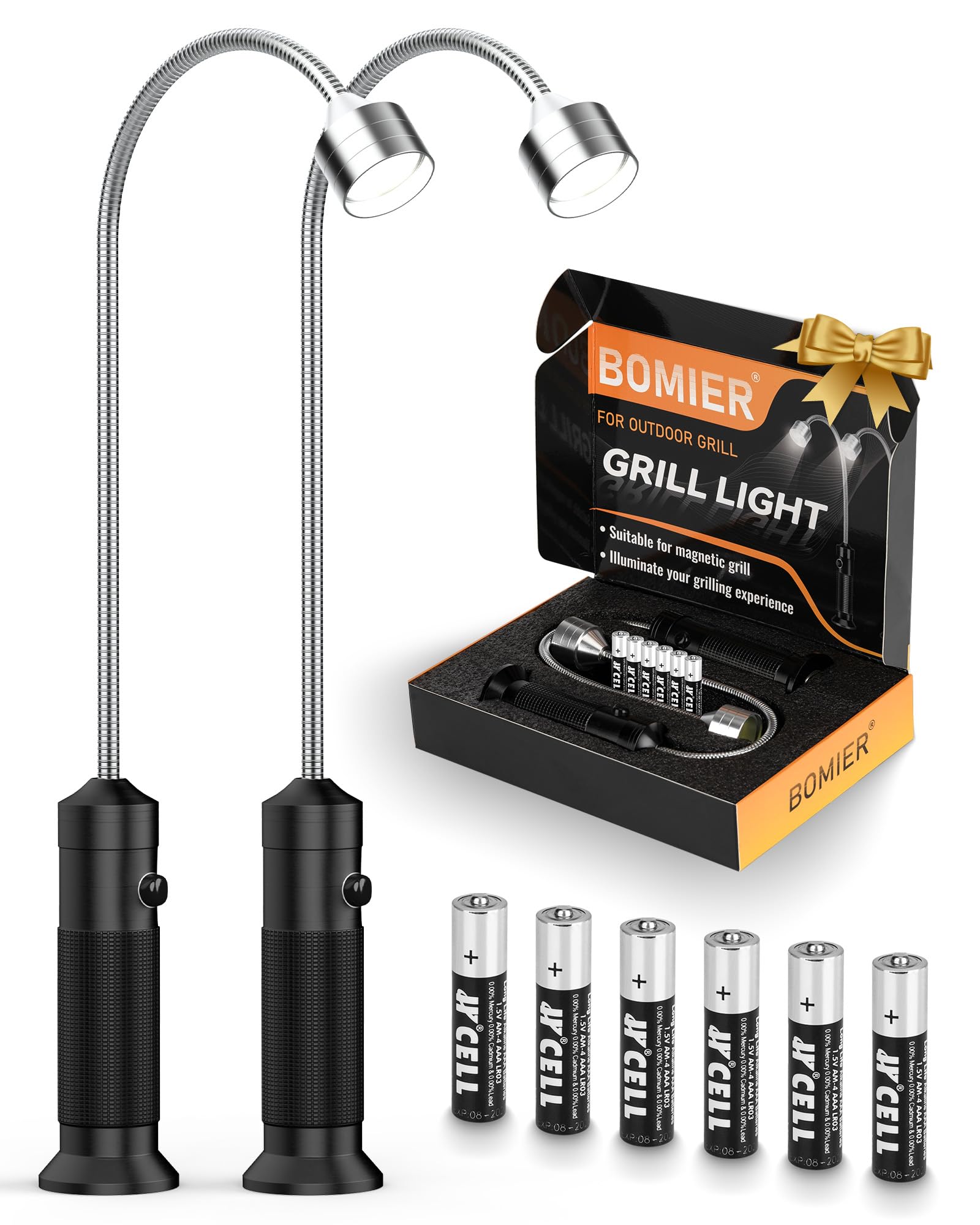 Amazon.com: Grilling Gifts for Men, 2 Pack Magnetic Grill Lights for ...