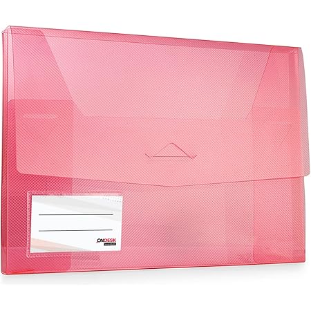 Ondesk Essentials Document Case File | Durable Plastic Document File ...