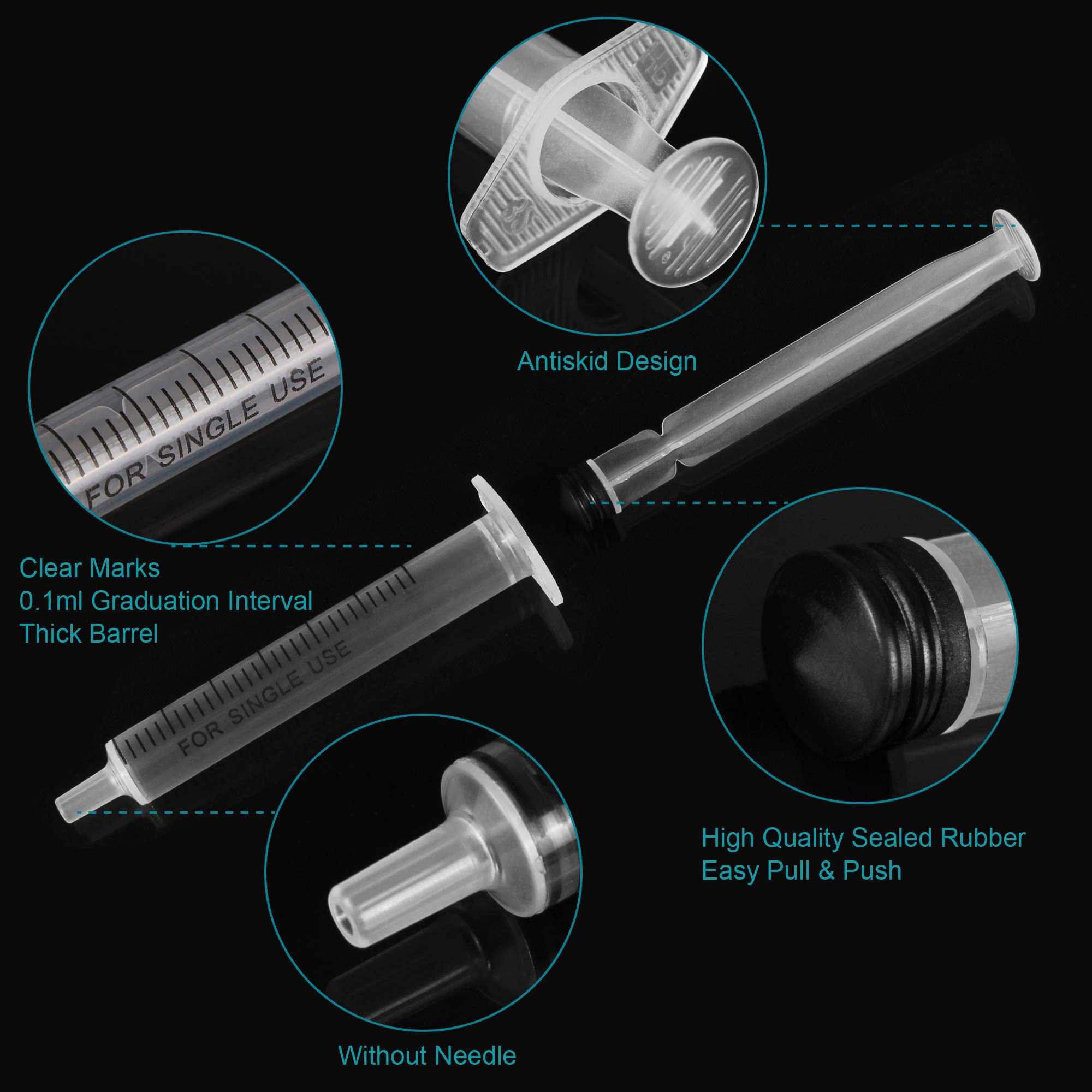 Snapklik.com : 3ml Syringe Without Needle - 3 Ml Small Plastic Syringes ...