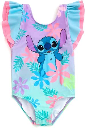 Amazon.com: Disney Lilo & Stitch Baby Girls UPF 50+ One Piece Bathing ...