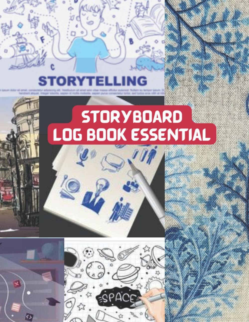 Buy Storyboard Log Essentials 2022 - 2023: Blank Storyboard Sketchbook ...