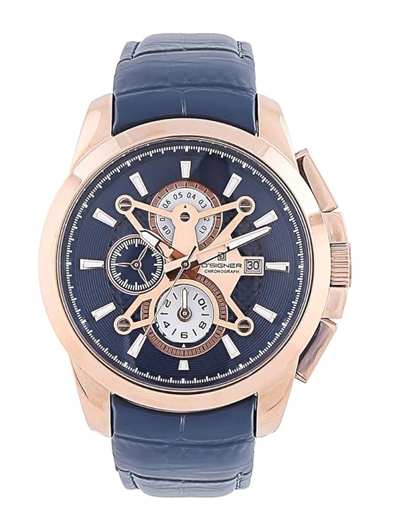 D'SIGNER Chronograph Watch for Men (715SRGL.5.G) : Amazon.in: Fashion