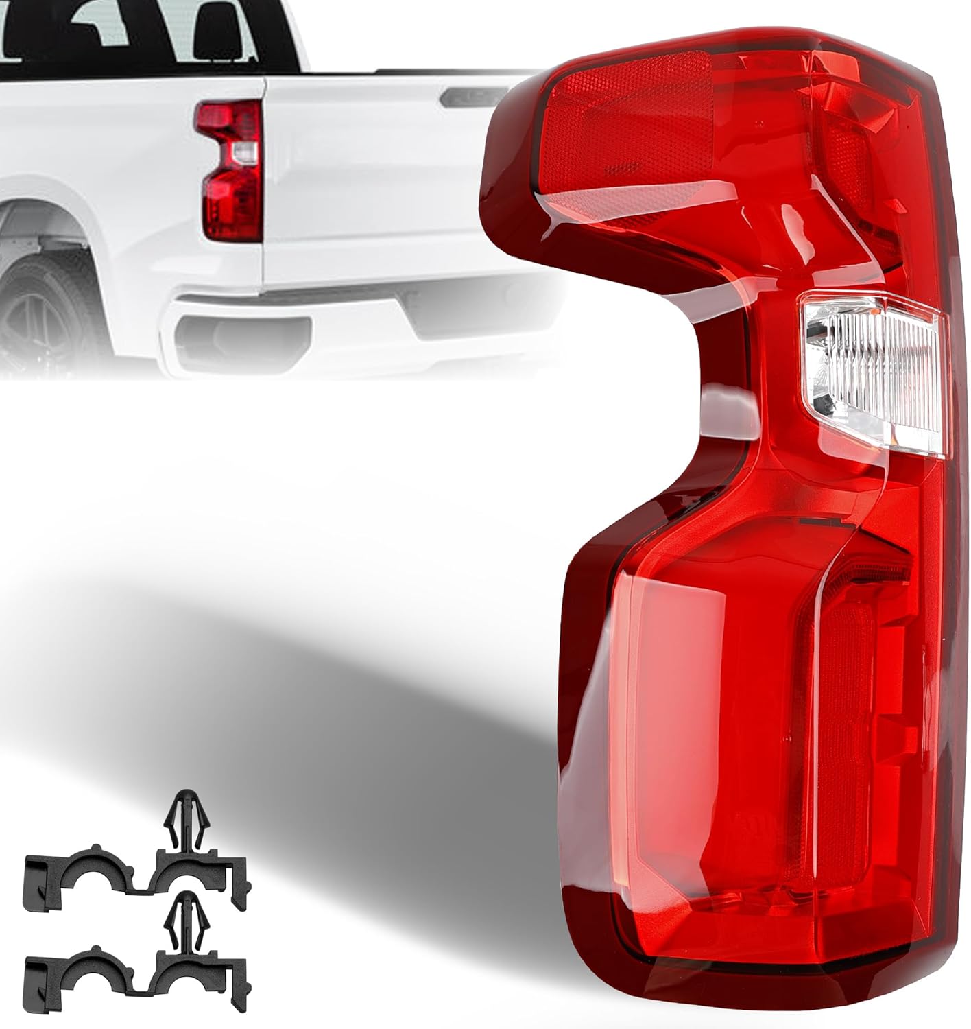 Amazon.com: Misakomo LED Tail light Compatible with 2019-2023 Chevy ...