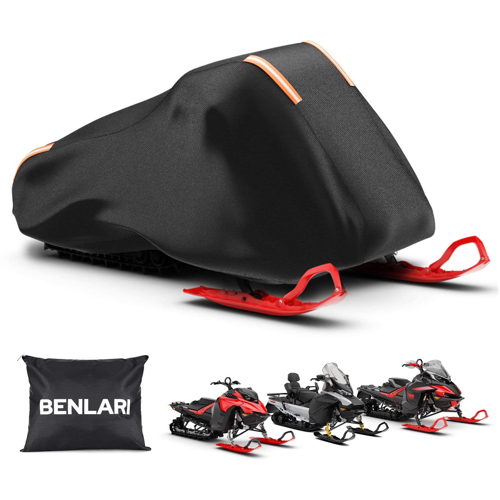 Amazon.com : Benlari Snowmobile Cover Waterproof Outdoor, Heavy Duty ...