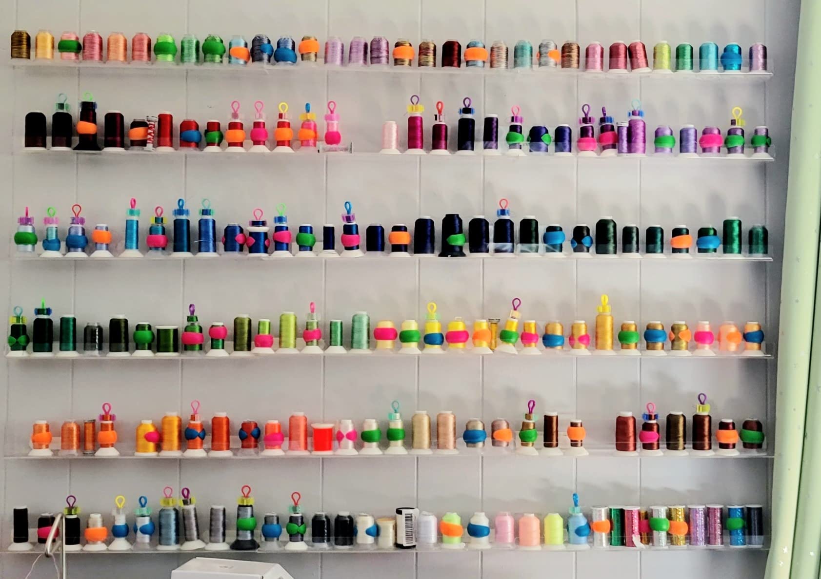 $5/mo - Finance New Brothread 100pcs Thread Spool Savers / Spool ...