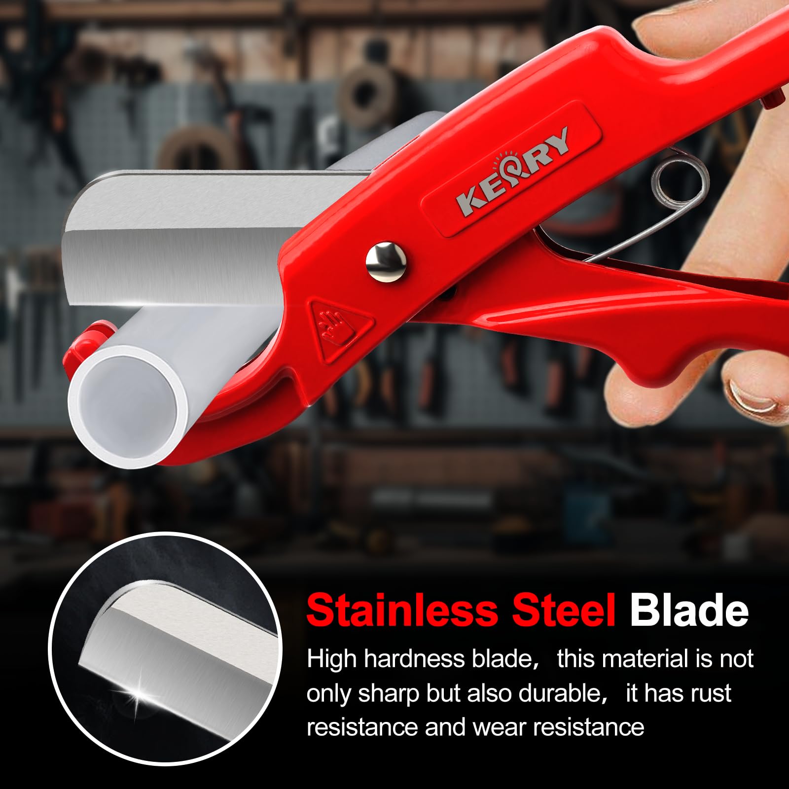 Best Tools For Cutting Pvc Pipe Kerry Heavy-Duty Pipe Cutter ...