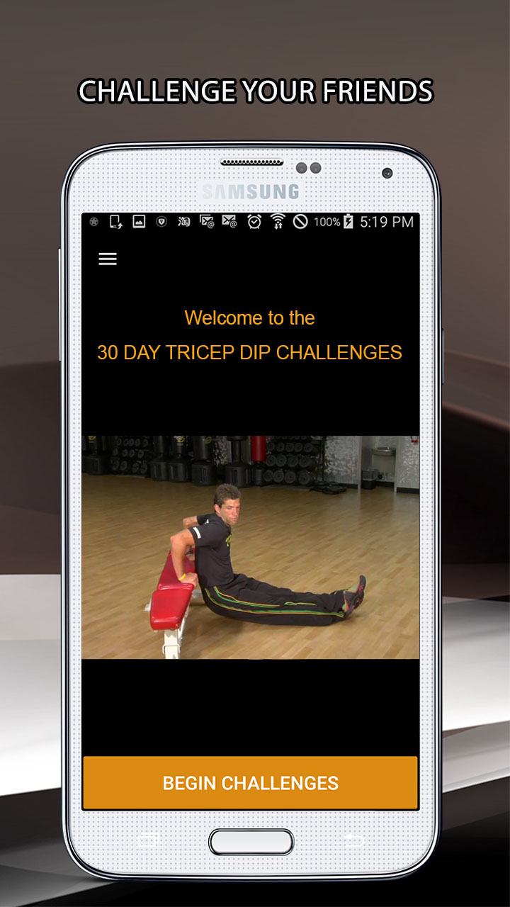 30 Day Tricep Dips Challenge - App on Amazon Appstore