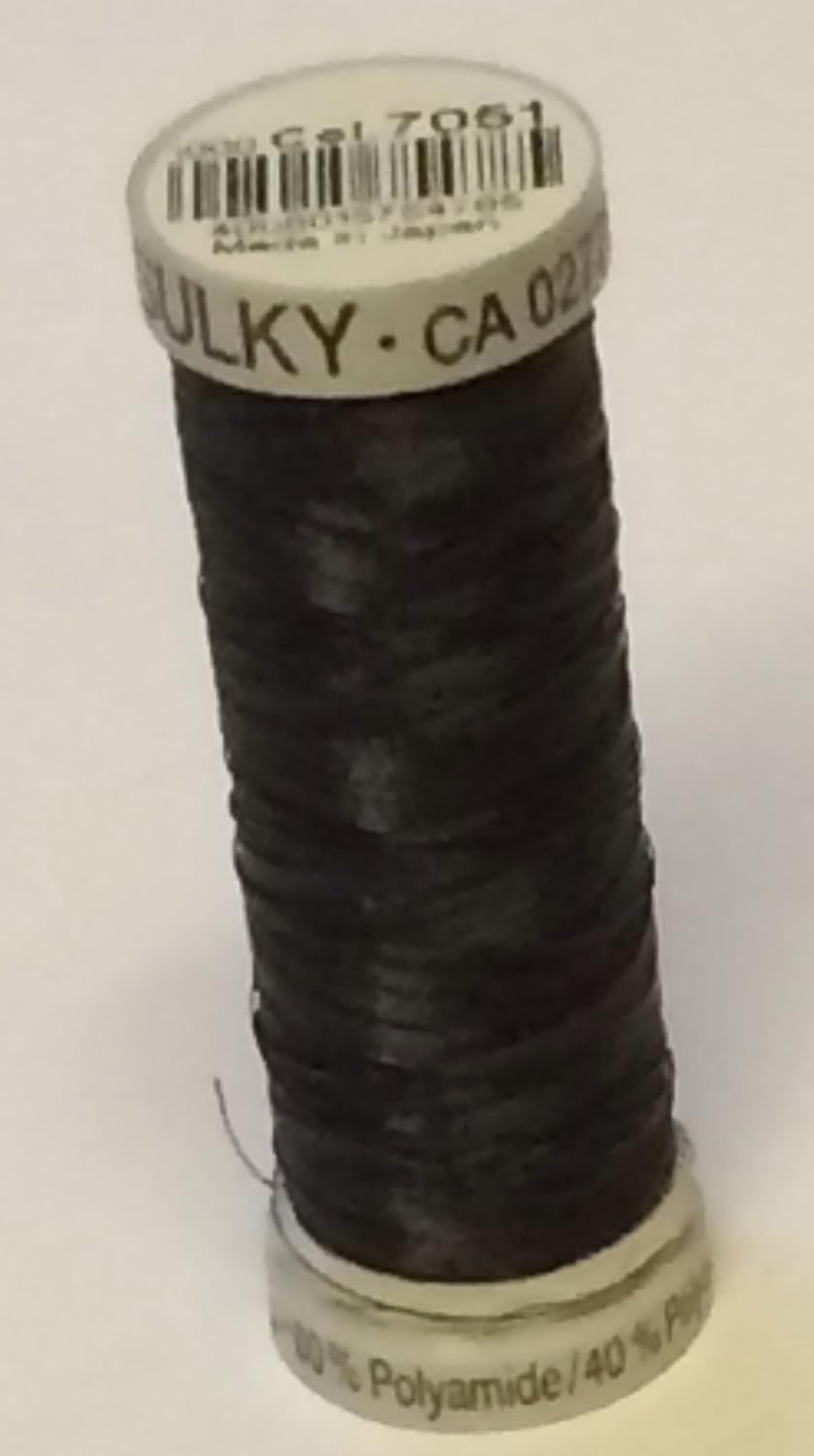 Gutermann Sulky Metallic Embroidery Thread 200m 7051 Black - Each ...