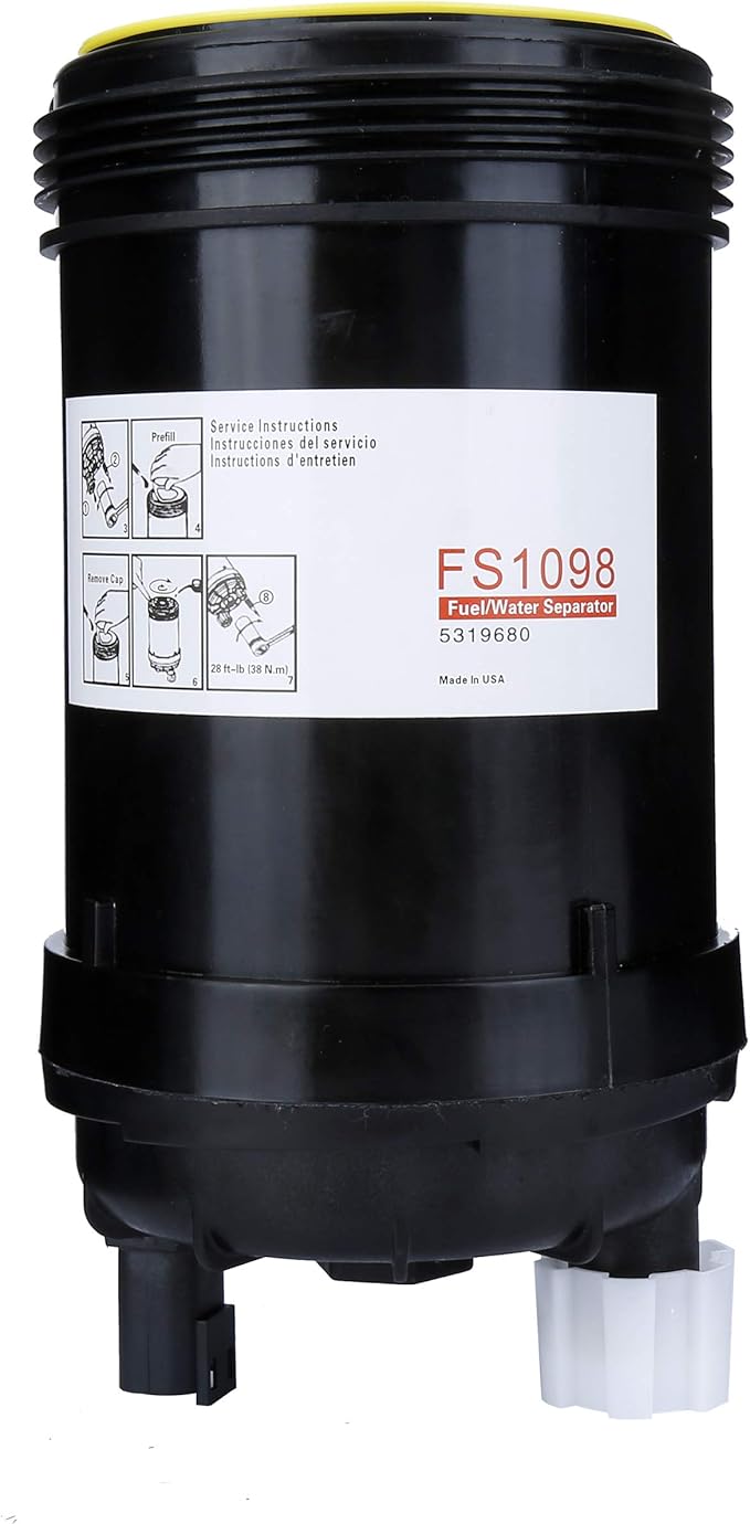 Amazon.com: ONER FS1098 Fuel and Water Separator PCV Valve,Hydraulic ...