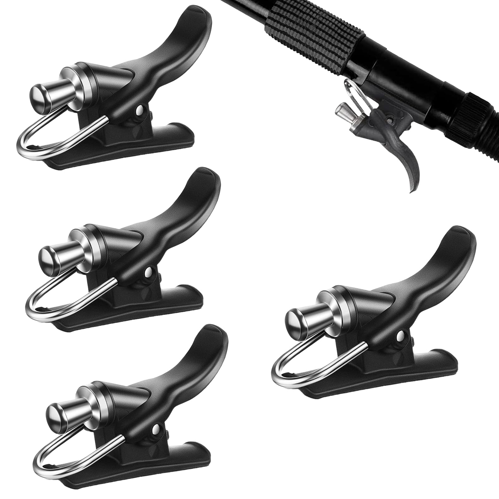Snapklik.com : 4 Pcs Cast Cannon Surf Fishing Trigger, Aid Sea Fishing ...