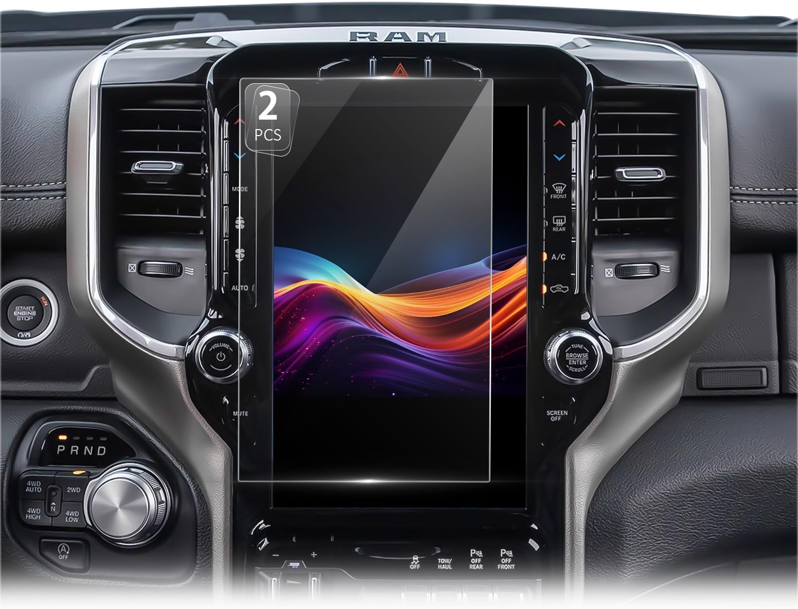 Amazon.com: 2 Pack Anti-Reflection Screen Protector for Dodge RAM 1500 ...