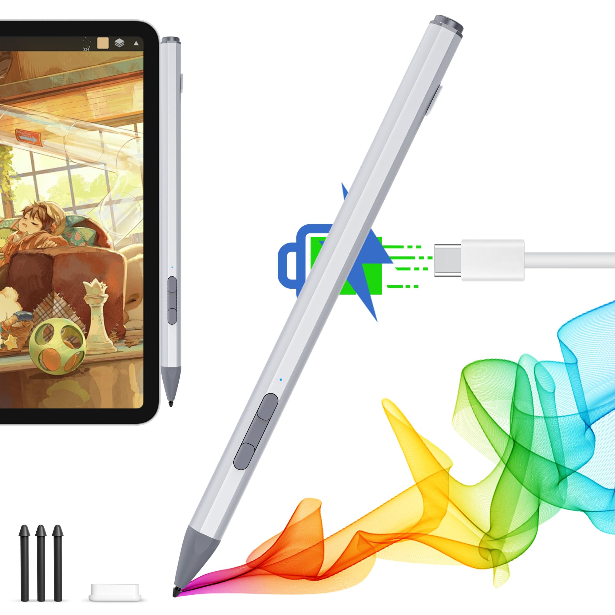 Amazon.com: Stylus Pen for Microsoft Surface, Surface Pro Pen Stylus ...