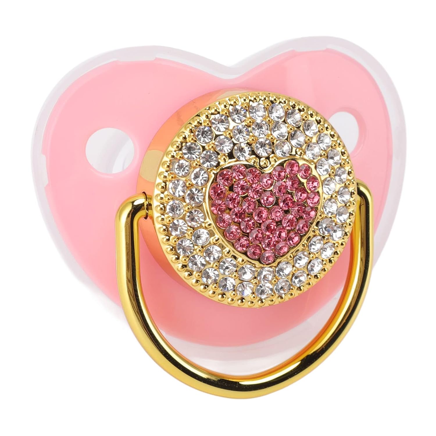 Amazon.com : Baby Pacifier - Heart Shape Shinning Baby Soother Nipple ...