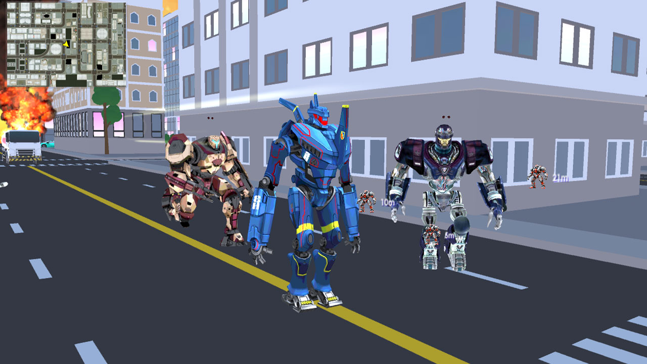 Real Flying Robot Fighting 3D Game: Battle Robot Game - App on Amazon ...