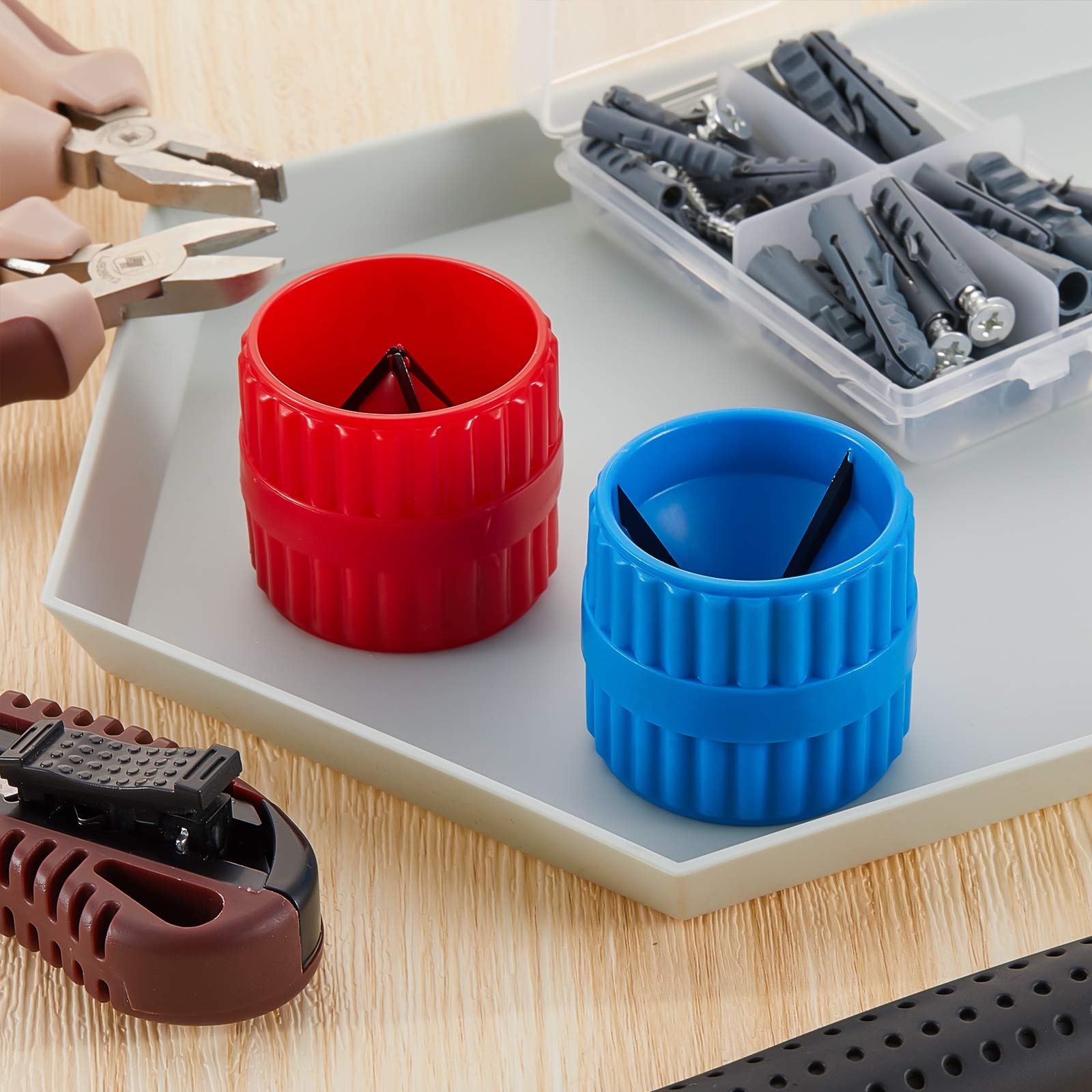 Snapklik.com : 2 Pieces Inner-Outer Reamer Pipe And Tube Deburring ...