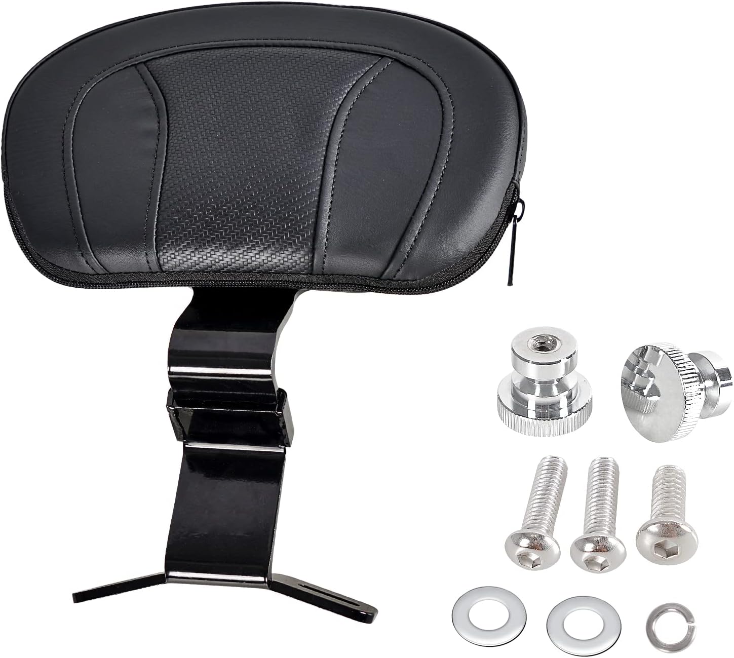 Amazon.com: RACTOP Motorcycle Front Driver Rider Backrest Pad ...