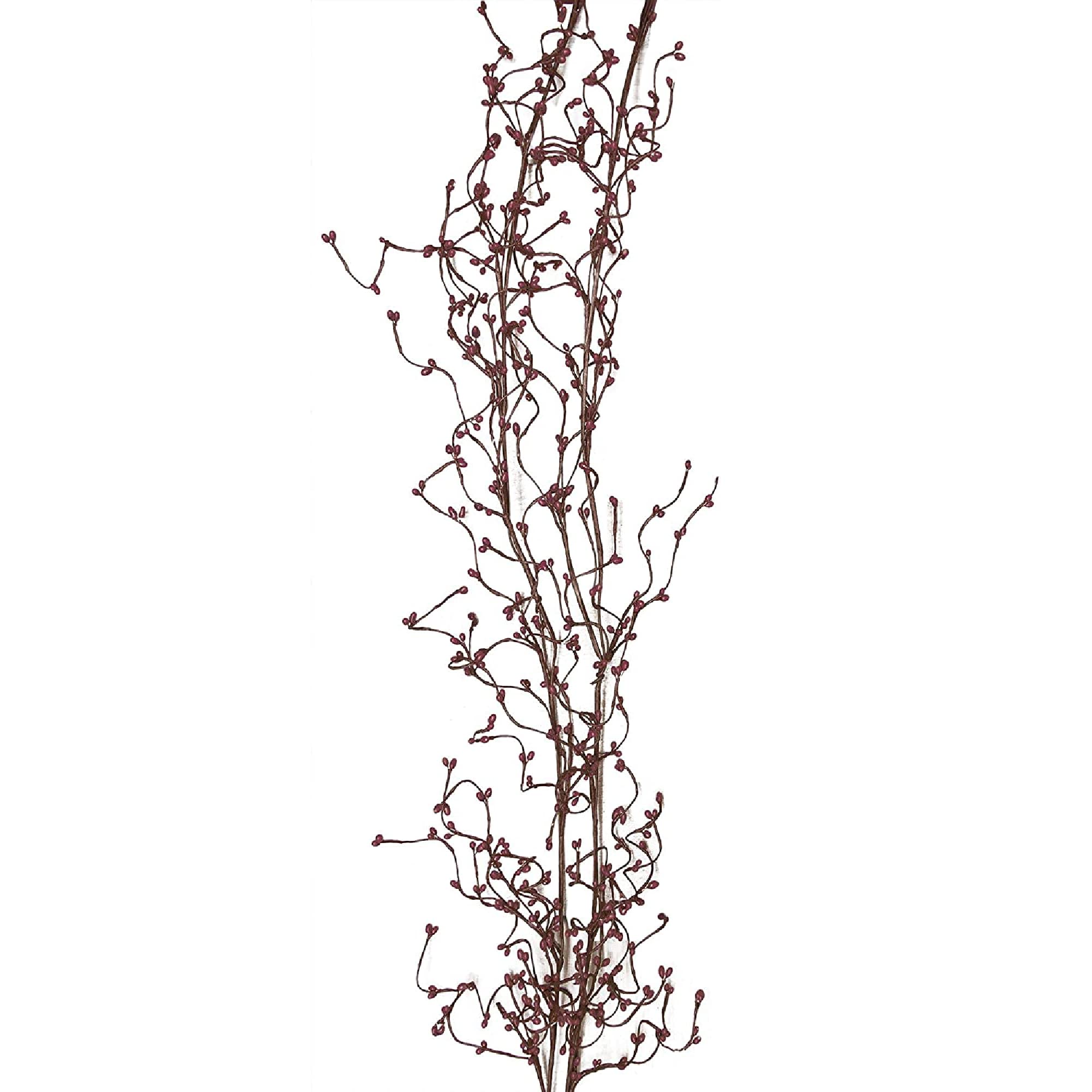 Amazon.com: CWI Gifts Artificial Garland, 40", Burgundy : Home & Kitchen