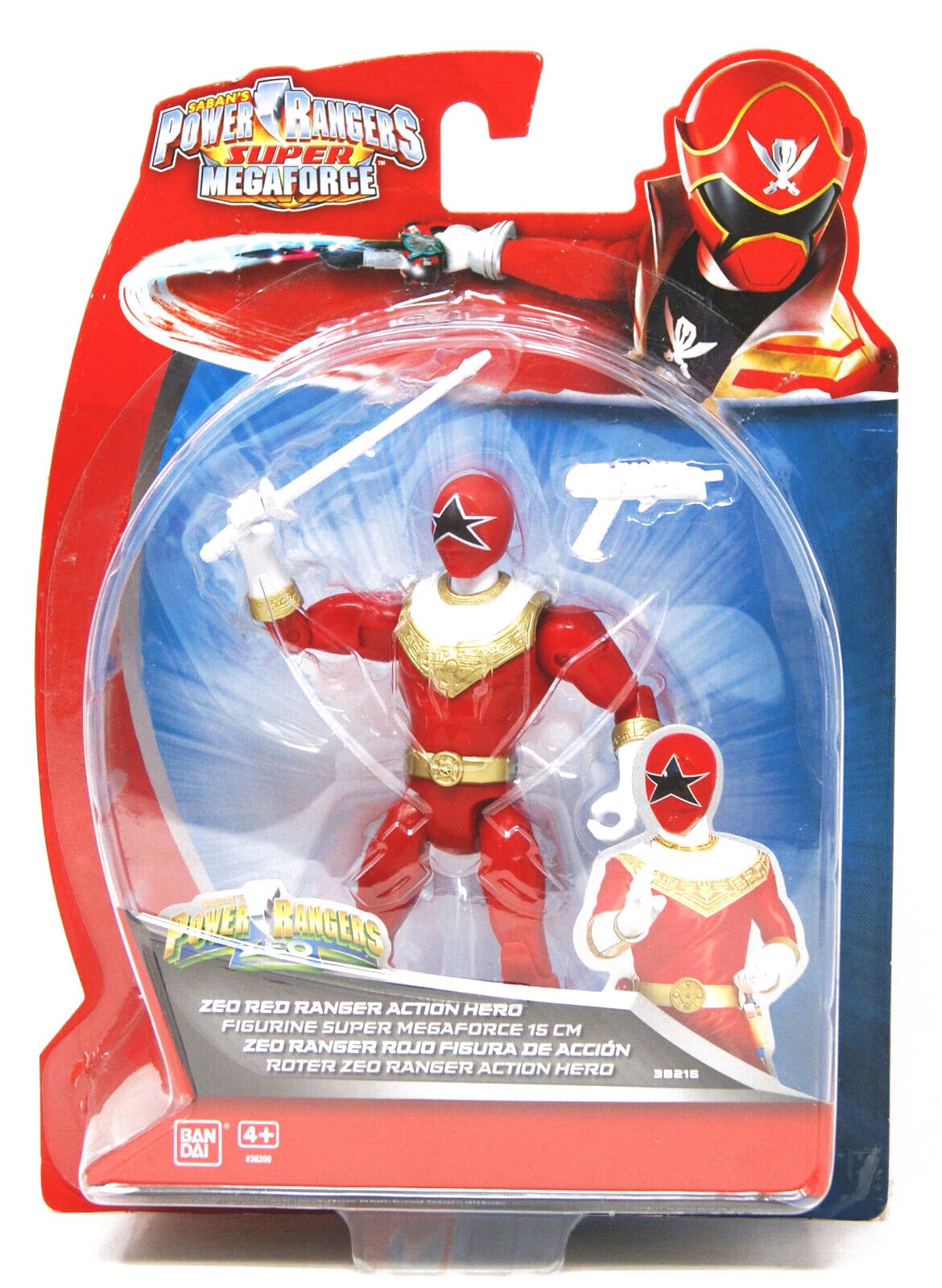 Power Rangers Super Megaforce 12.5cm Action Figure : Amazon.co.uk: Outlet